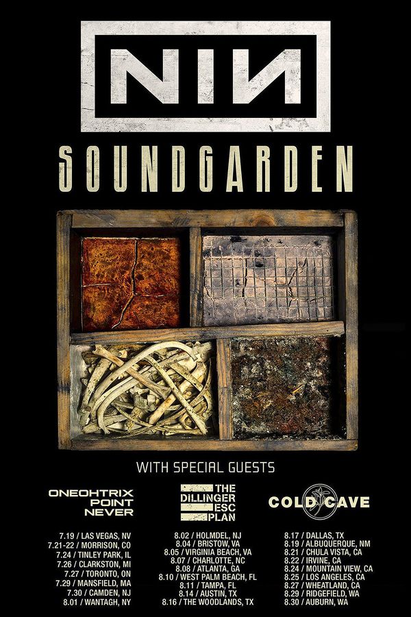 Nine Inch Nails - NIN + Soundgarden Tour | nin.wiki